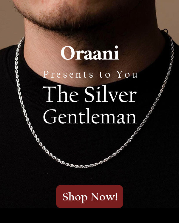 Explore Our Latest 925 Sterling Silver Chain for Men – Oraani